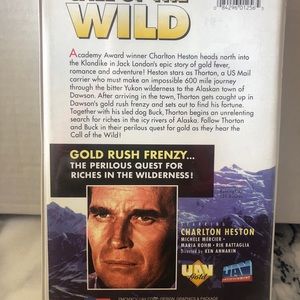 Sterling | Media | Vhs Tape Call Of The Wild With Charlton Heston 256 ...